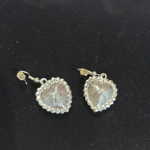 Jewelry | Titanic Elegant Blue Heart Earrings | Poshmark